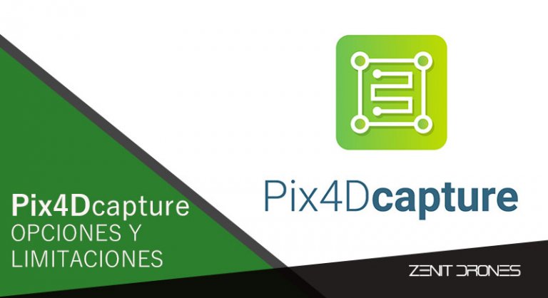 PIX4Dcapture. Opciones y limitaciones