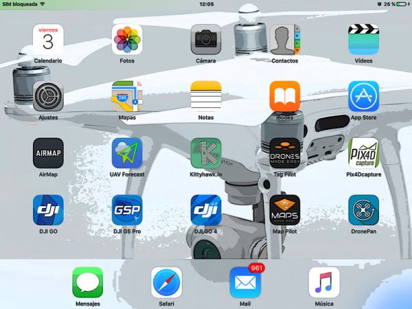 DJI GS PRO. Análisis. Primera parte.